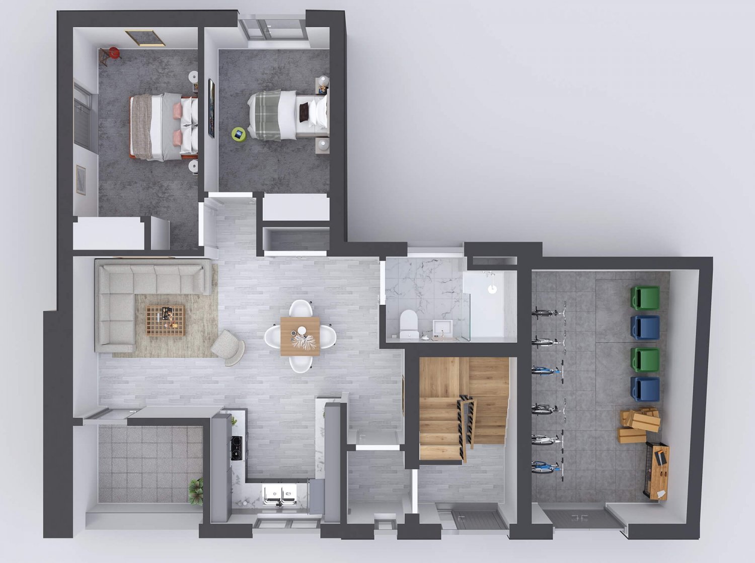 3D Floor Plan – Skrenders | 3D Rendering Company