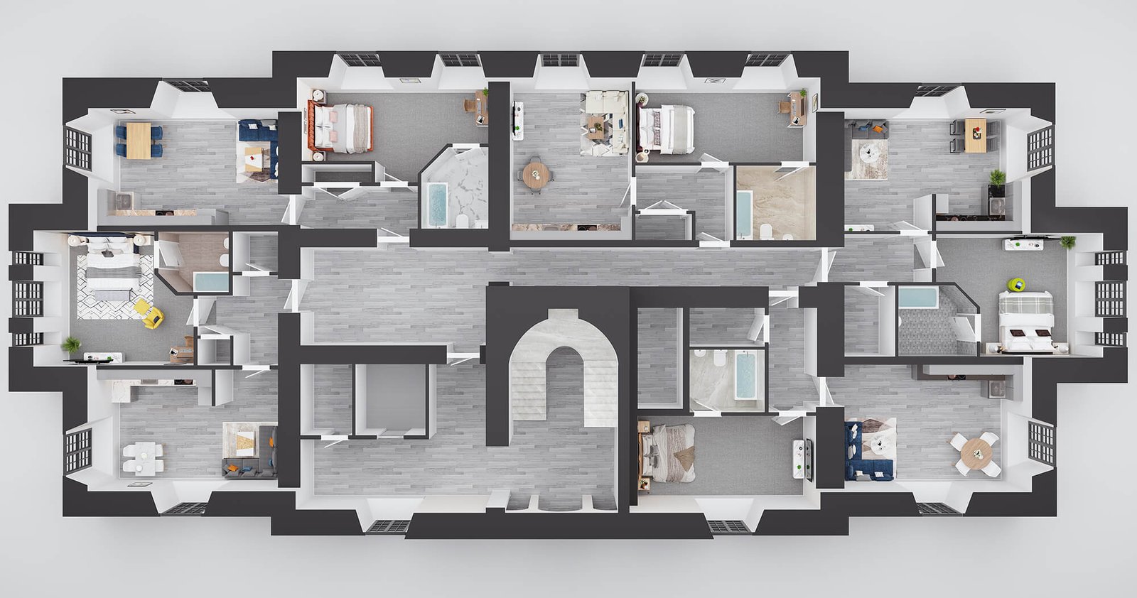 3D Floor Plan – Skrenders | 3D Rendering Company