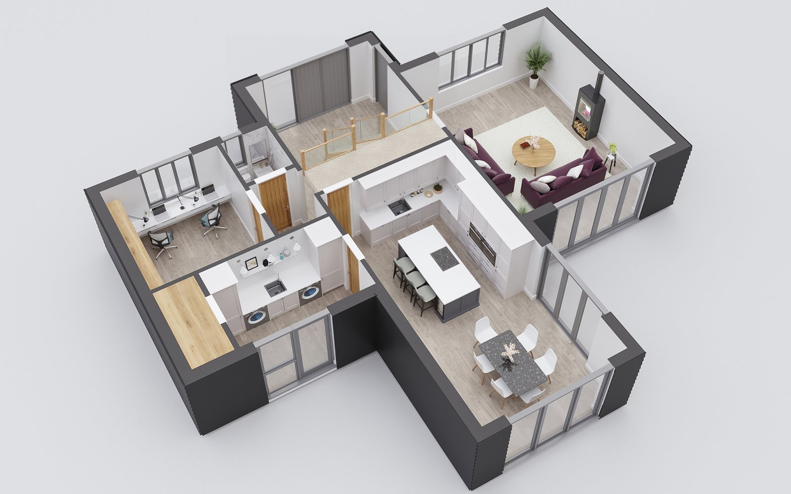 3D Floor Plan – Skrenders | 3D Rendering Company