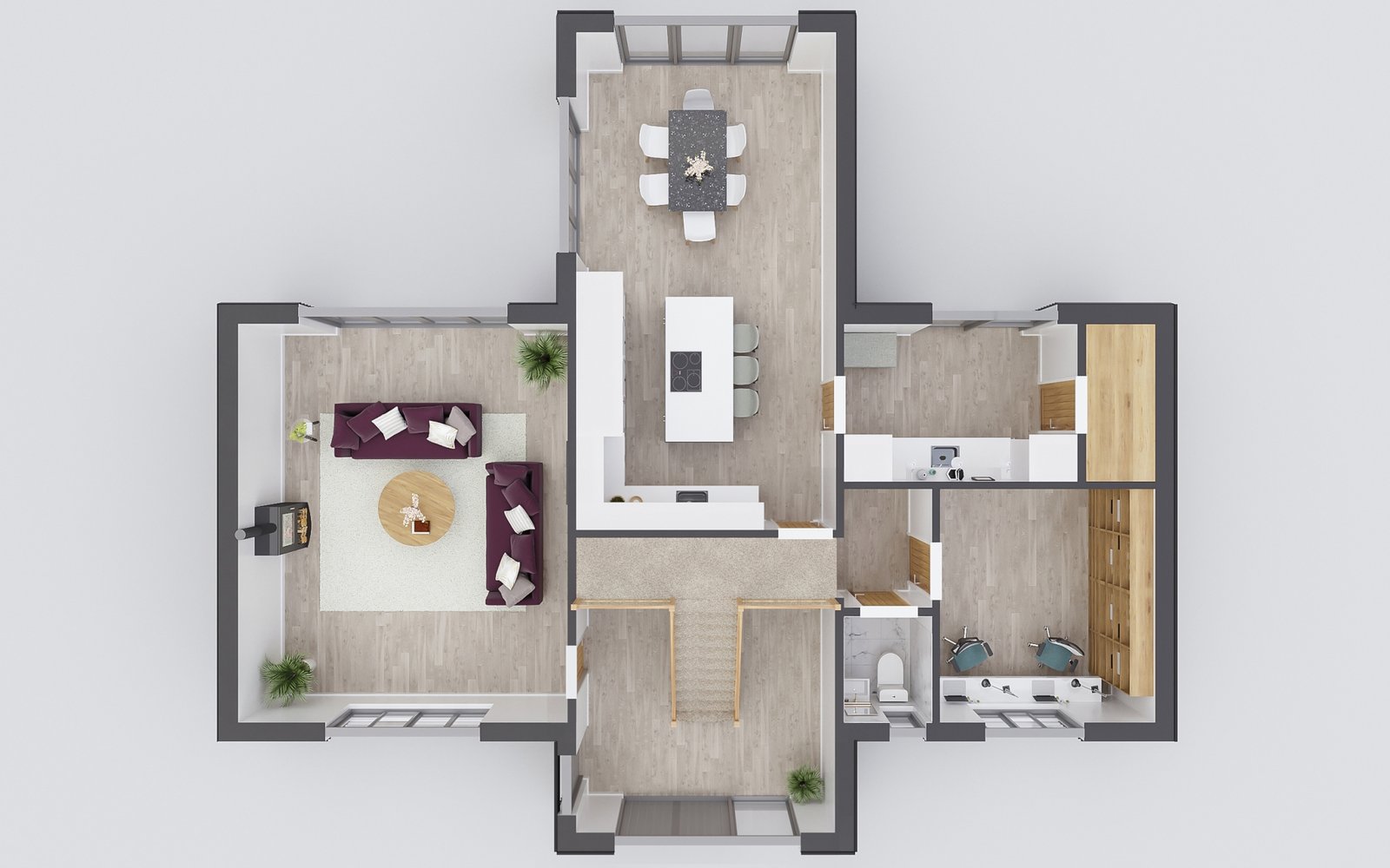 3D Floor Plan – Skrenders | 3D Rendering Company